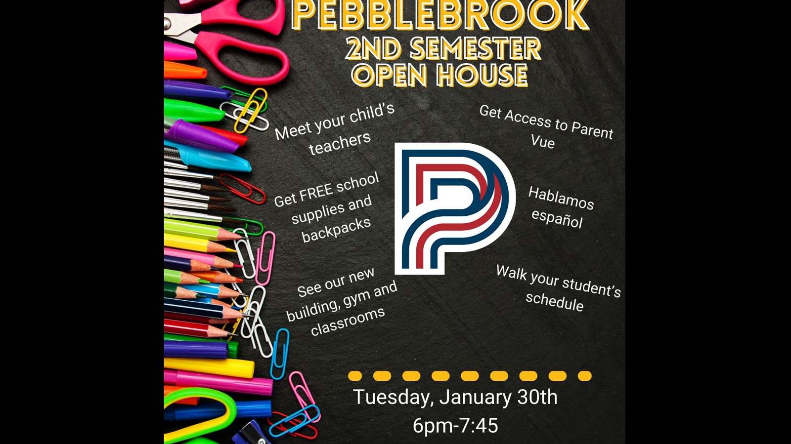 Spring Semester Open House